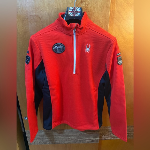 Spyder | Jackets & Coats | Spyder Red And Black Mens Jacket | Poshmark